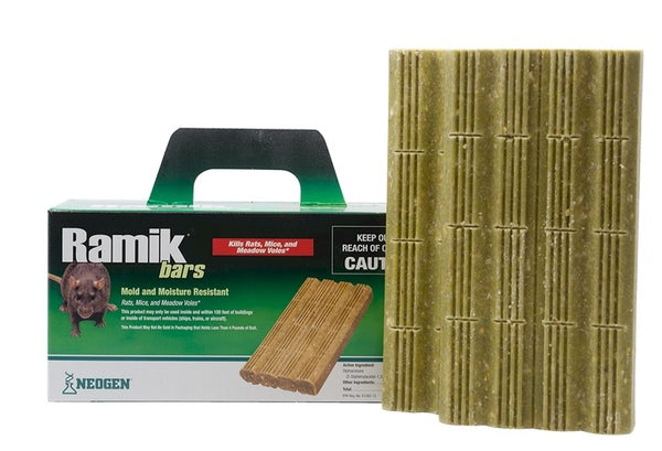 RAMIK RODENTICIDE BARS 4pk 4lb PACK #13870387 – Mt Holly Supply Co, Inc.