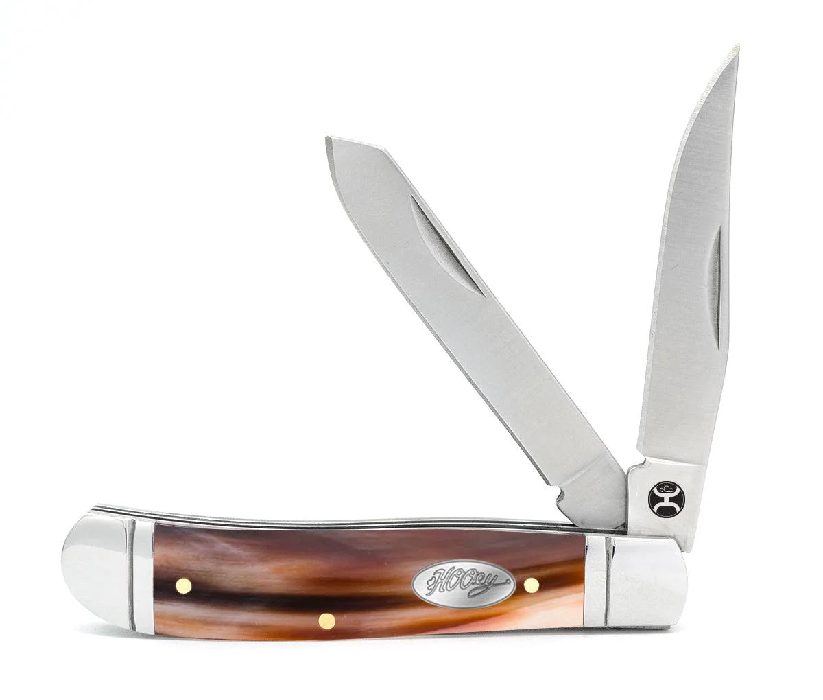Hooey® Ox Horn Large Trapper Knife #HK130 – Mt Holly Supply Co, Inc.